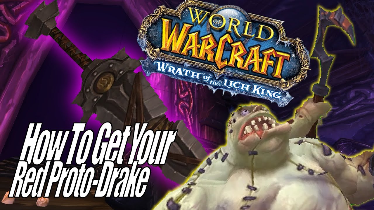 Red Proto-Drake Glory of the hero Utgard Achievements - YouTube