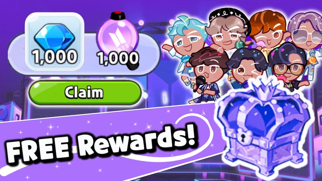 Get your FREE crystals💎 & BTS Gacha NOW!💜 - YouTube