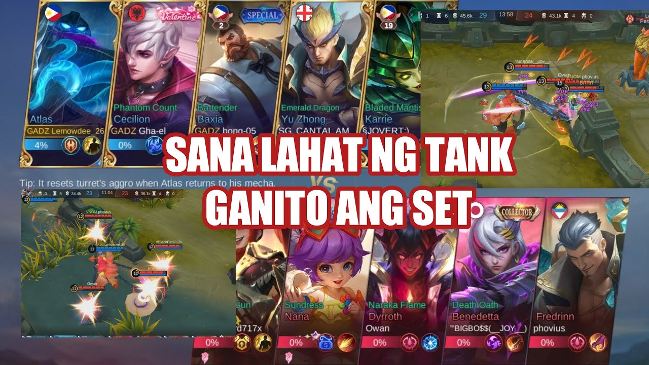 BEST ATLAS SET_ MOBILE LEGEND_ 2023 - YouTube