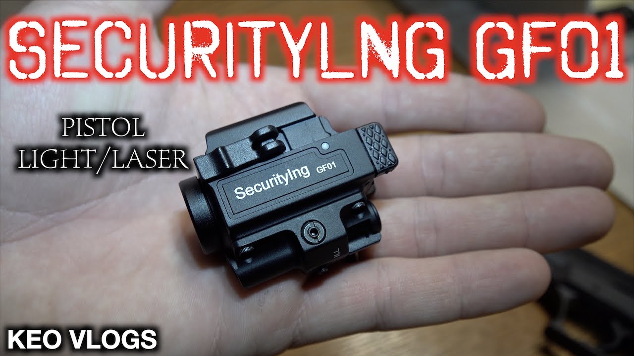 Securitylng GF01 Pistol Light/Laser - YouTube