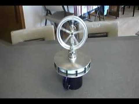 Stirling Cycle Engine "Miser" - YouTube
