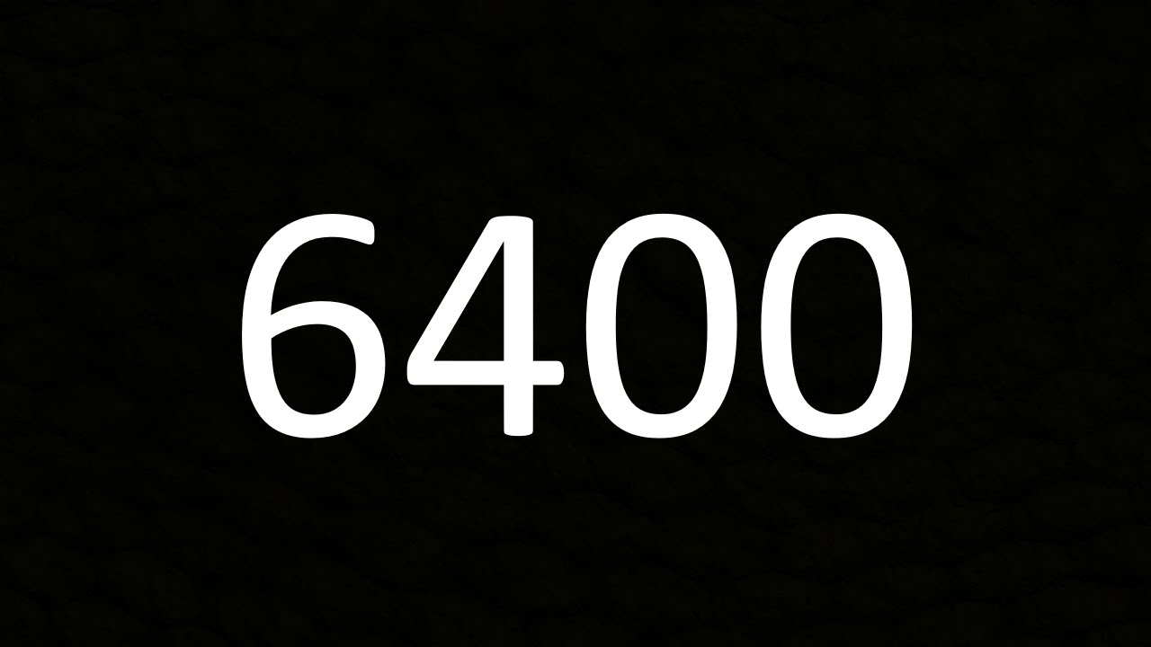 6400 YouTube 6400-youtube