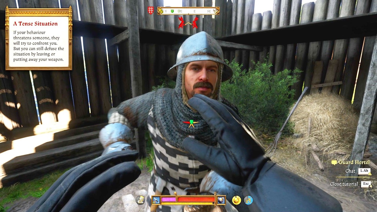 Brutal way to get past Guard Hertel in Nebakov Fortress. Kingdom Come ...