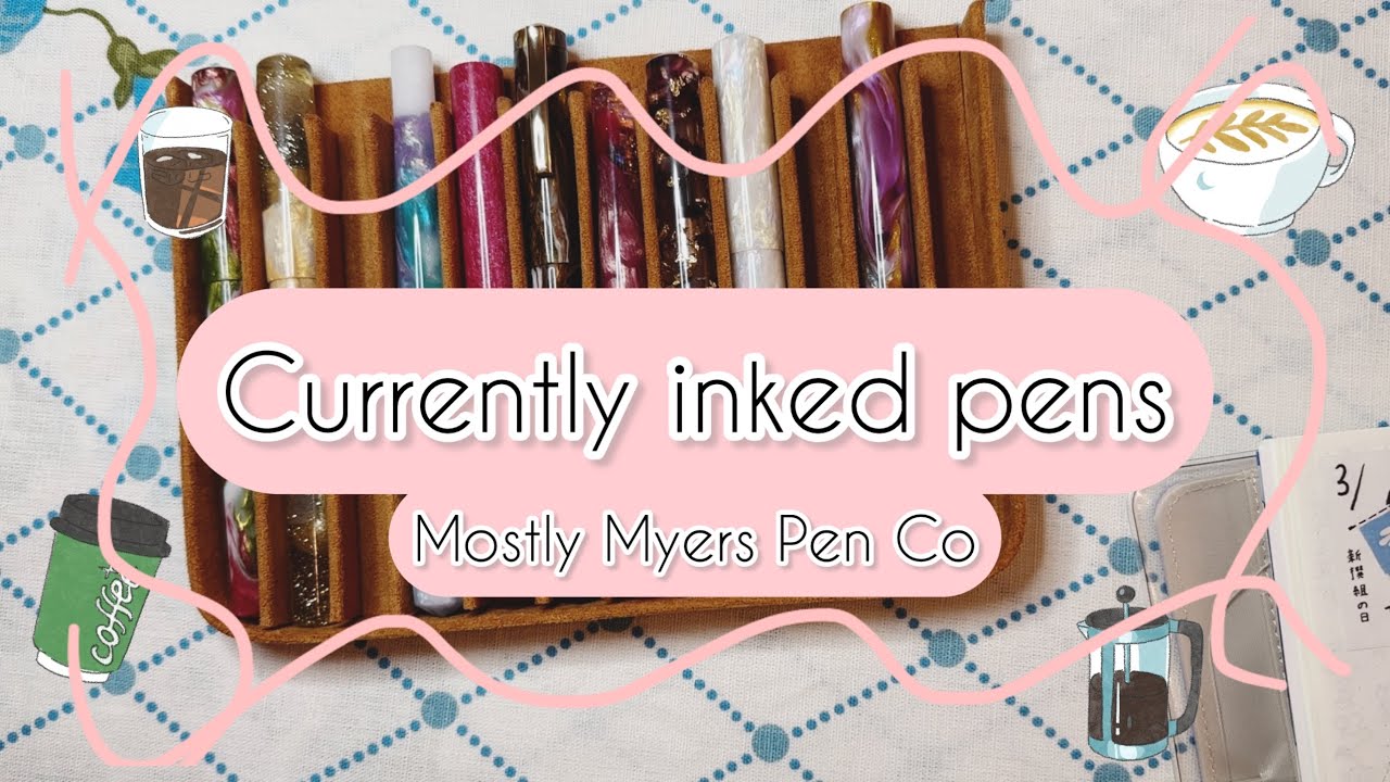 Currently inked pens ~ let’s grade my ink + pen combo - YouTube