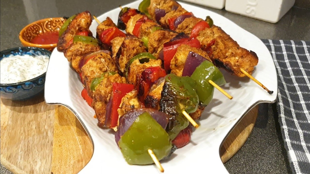 Chicken Shashlik | EasyCookingWithKhala - YouTube