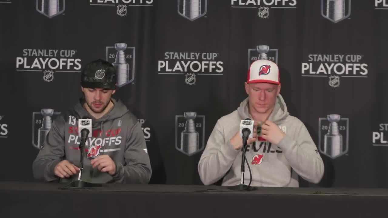 Devils speak after a massive Game 7 win over the Rangers | NEW JERSEY ...