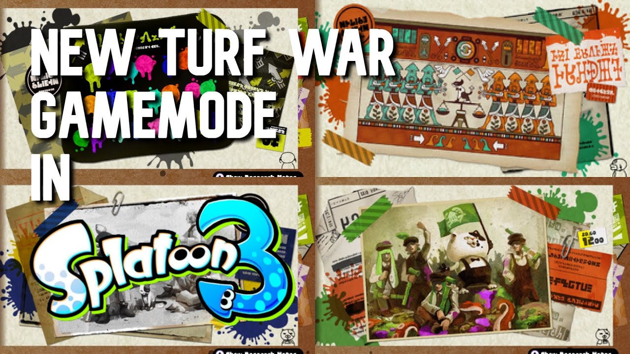 The NEW Turf War GAME MODE in Splatoon 3 - YouTube