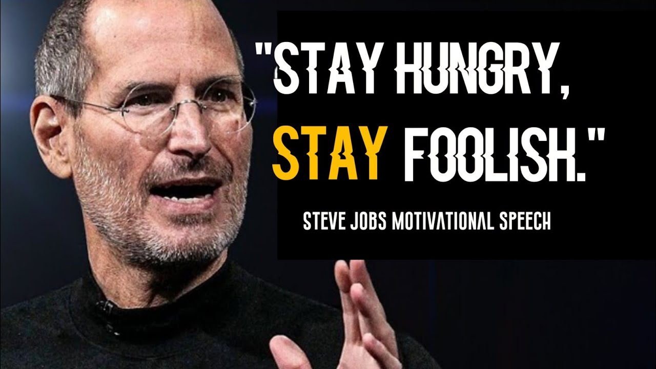 Steve Jobs' Greatest Speech: Lessons in Life and Success #SteveJobs # ...