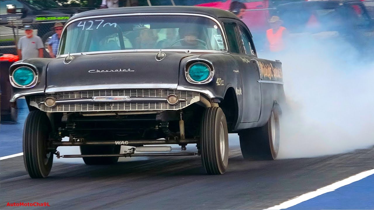 Old School Thunder Vintage Race Cars Ignite Central Illinois Dragway ...