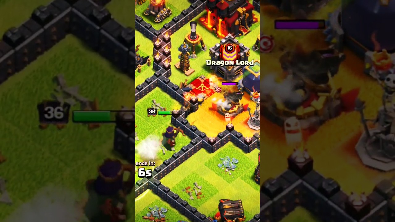 Archer Queen solo Destroying the Base COC - Clash of Clans Archer Queen ...