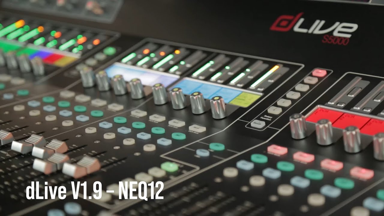 dLive V1.9 - NEQ12 - YouTube