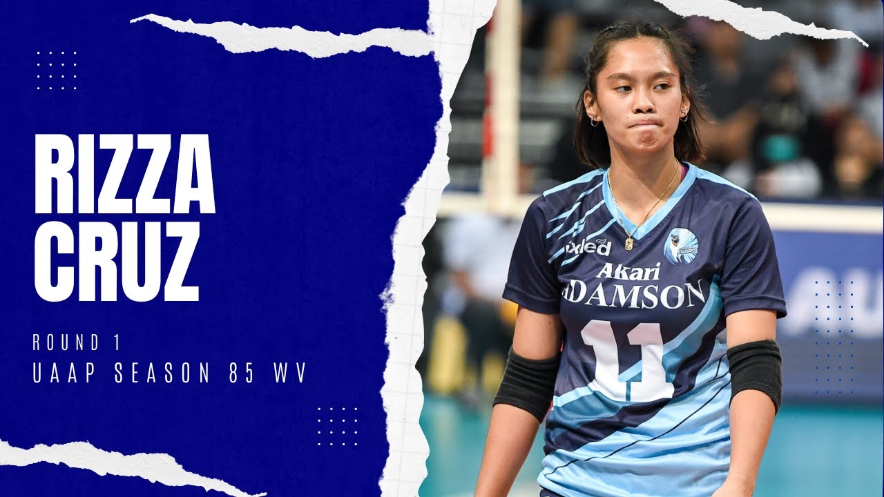 UAAP Season 85 Women's Volleyball | Round 1 | Rizza Cruz - YouTube