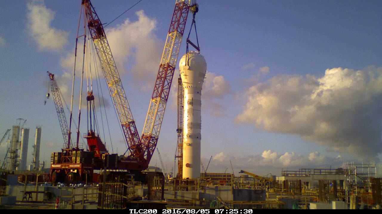 LLDPE Reactor Lift - YouTube