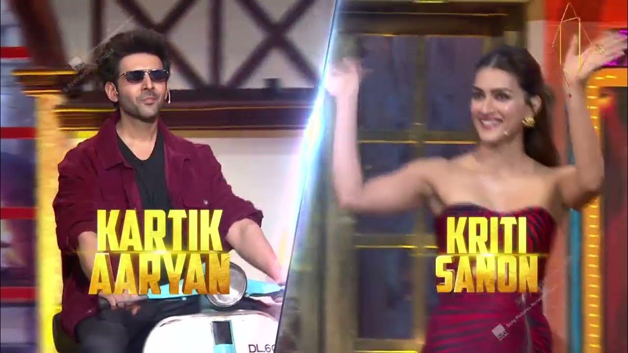 Kartik Aaryan Kriti Sanon New Movie Shehzada Promotion | The Kapil Sharma Show New Episode - YouTube