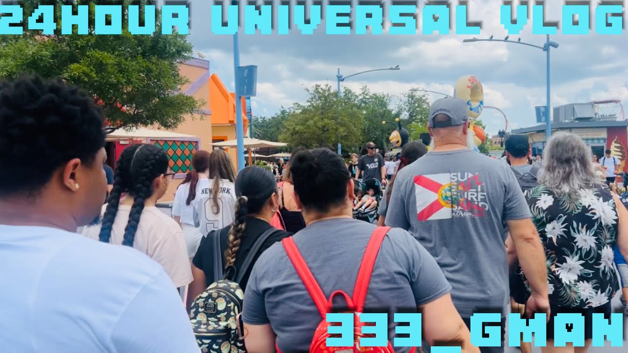 24HOUR Universal Vlog - YouTube