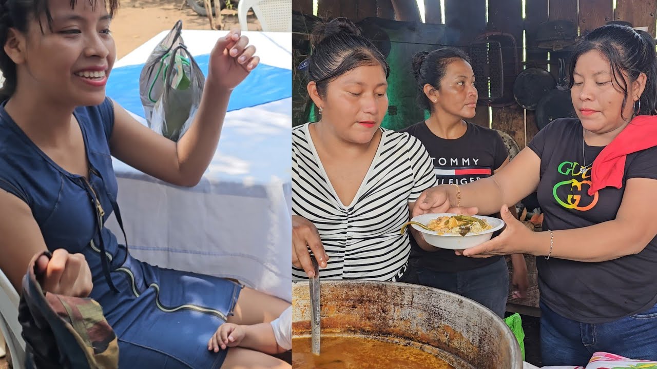 Llegaron Los Invitados Y Empezamos A Repartir La Deliciosa Comida A ...