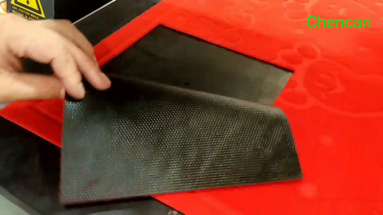 Multifunctional CNC knife cutting machine cut Felt rubber mat soft ...