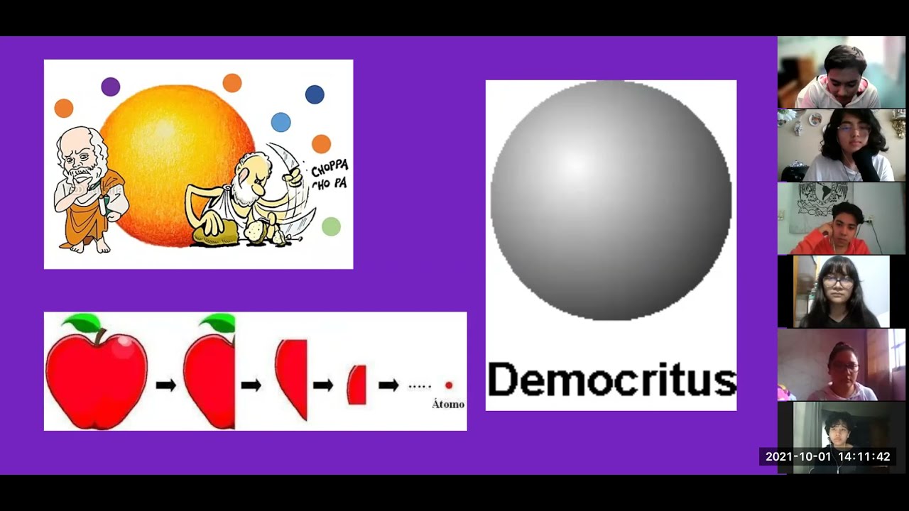 Modelo Atómico de Leucipo y Demócrito - YouTube