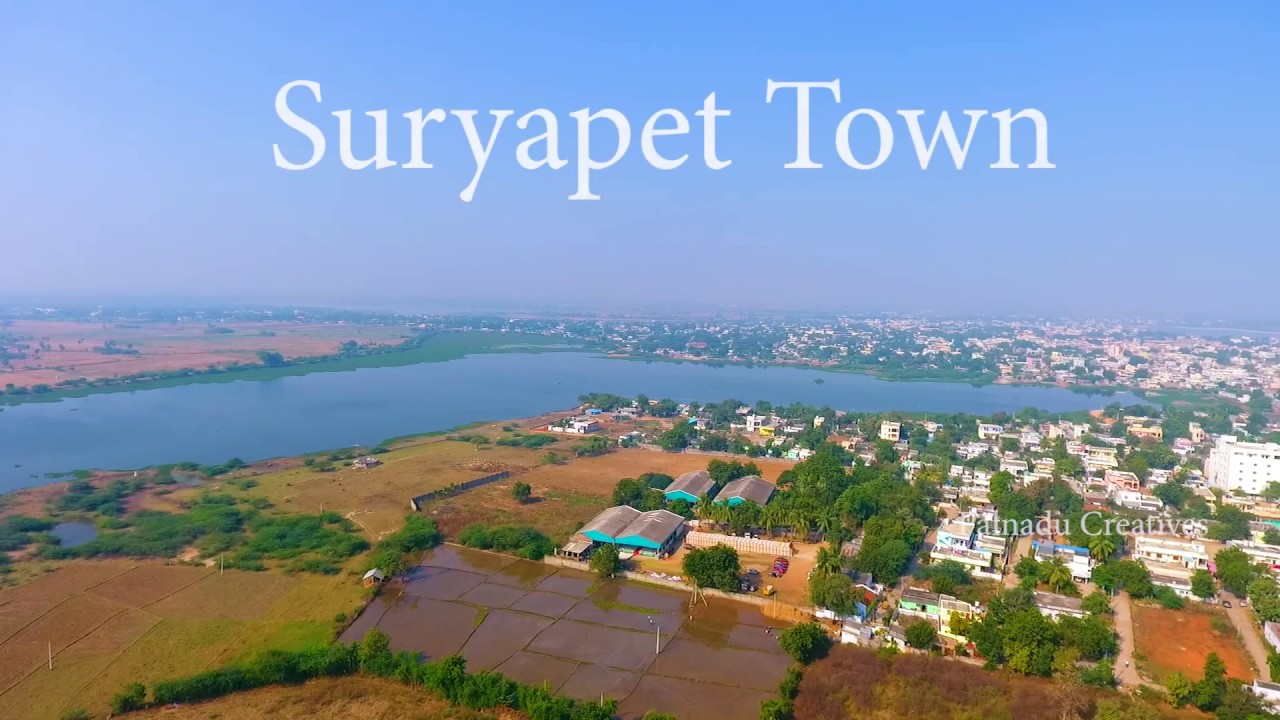 Suryapet aerial view || Drone camera || Aerial shoots || Palnadu ...