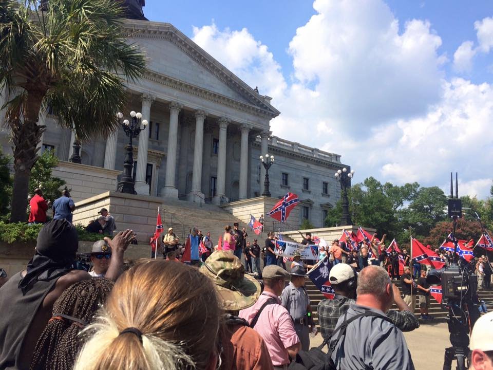 SC State House KKK Rally - YouTube