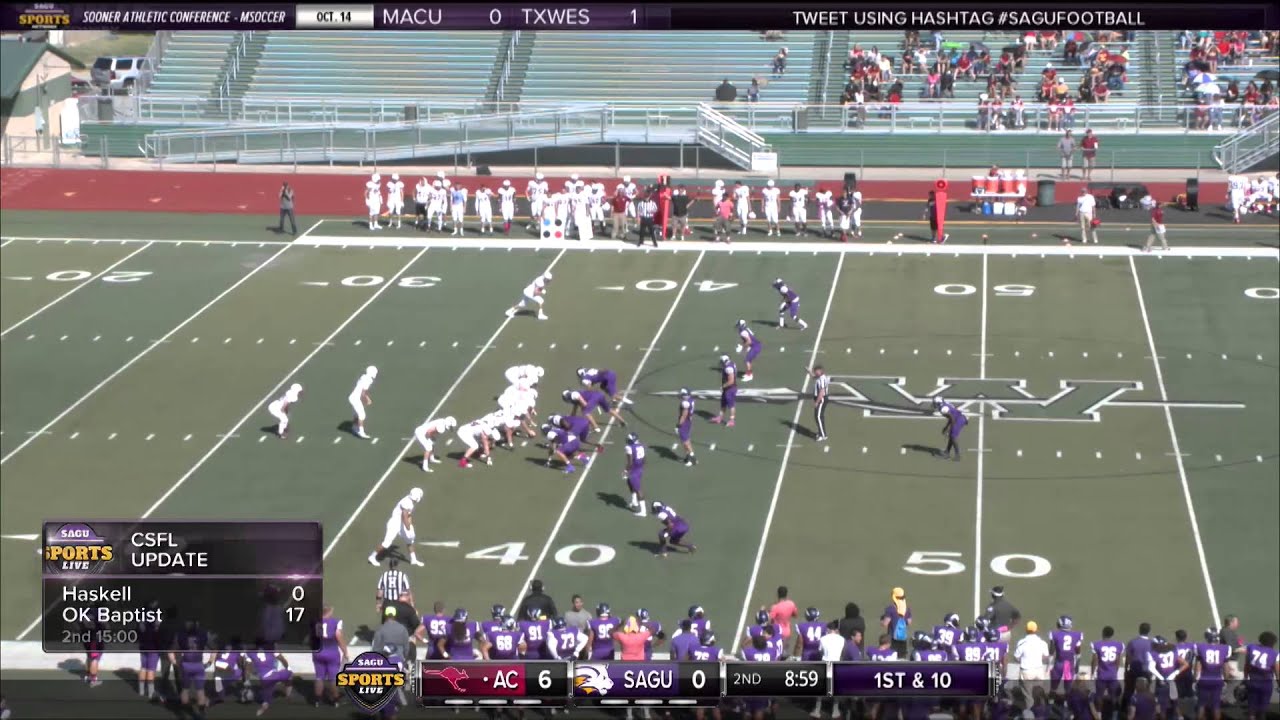Austin College vs SAGU (First Half) » Football 2014 - YouTube