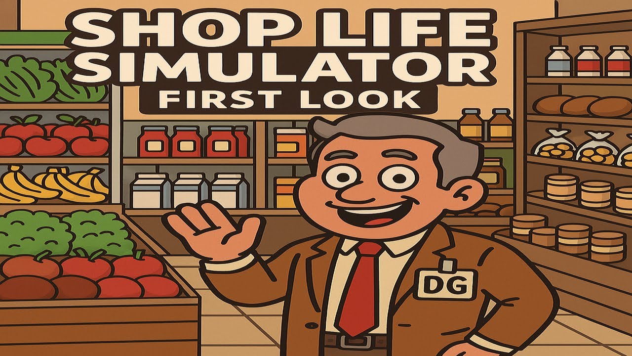 Shop Life Simulator First Look - YouTube