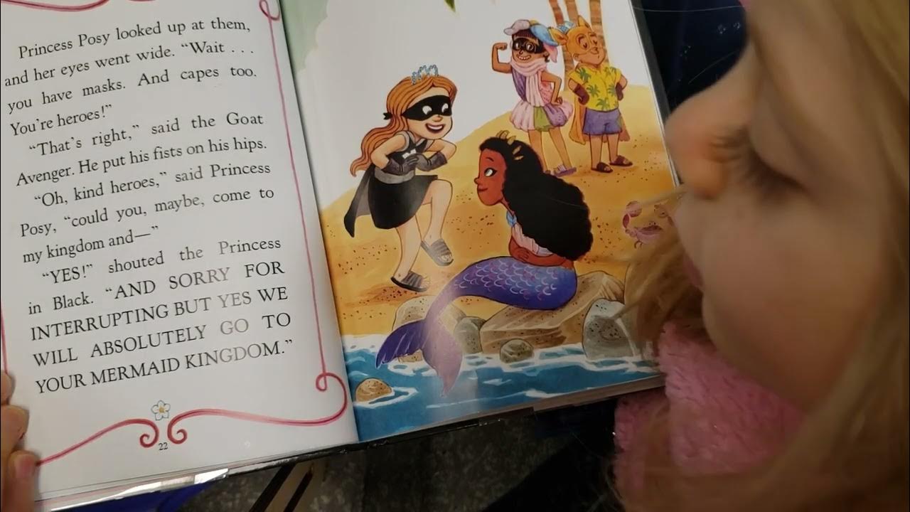 The Princess In Black and The Mermaid Princess (Chapters 1-3) - YouTube