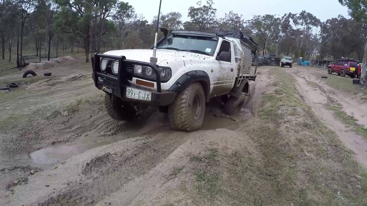 Chopped 80 Series Cruiser at The Springs - YouTube