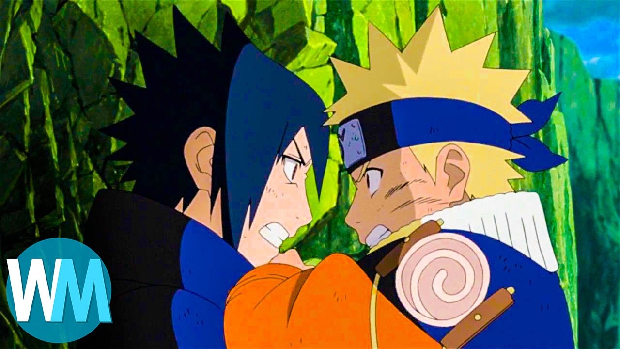 Top 10 Best Rival Fights In Anime - YouTube