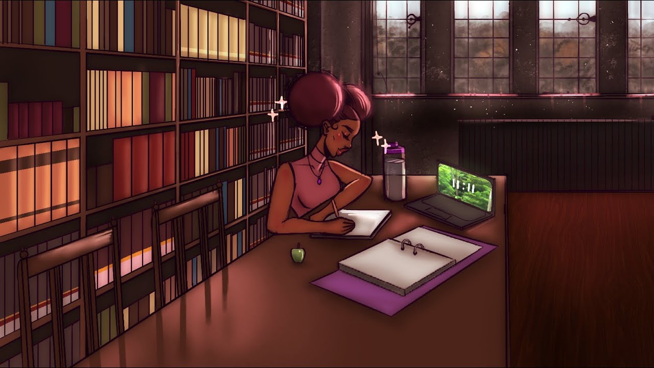 Digital Art Timelapse - The Student - YouTube