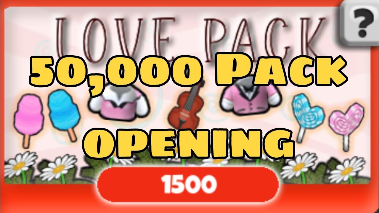 50,000 Pack opening with "Wabored" | Love pack♥️ - YouTube