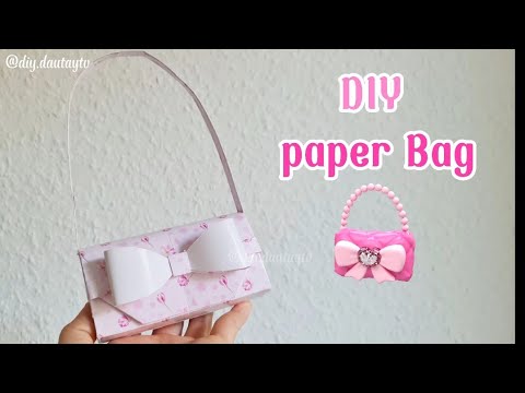 DIY paper Bag. How to make paper Bag. - YouTube