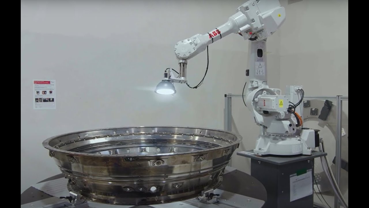 Large Aerospace Parts inspection with AI deep learning machine vision ...