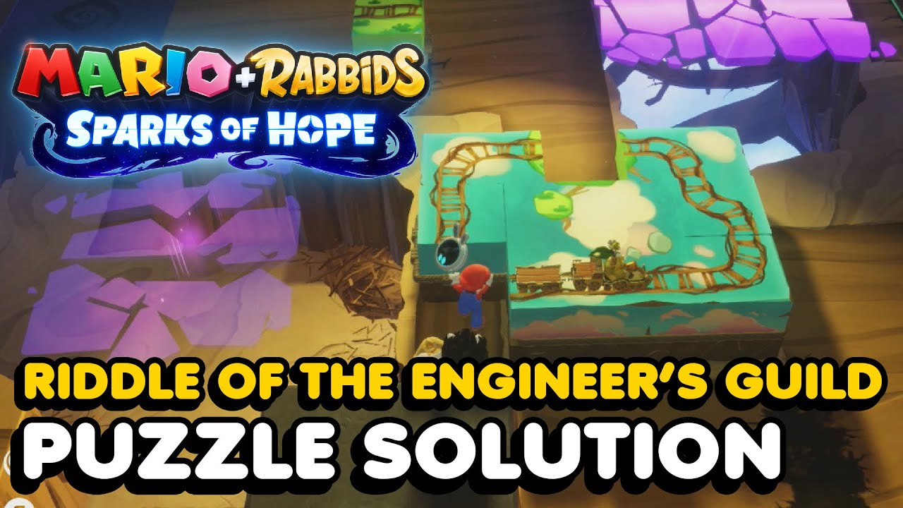 The Riddle Of The Engineer's Guild Puzzle Solution In Mario + Rabbids ...