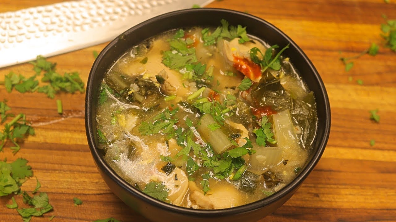 Barley Rice and Chicken Soup with Vegetables -how to cook barley ...