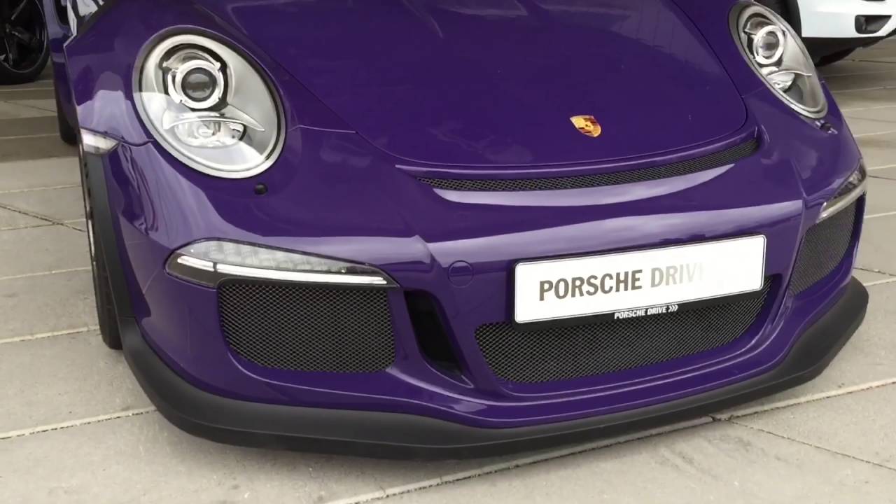Porsche 911 GT3 (violet) - YouTube