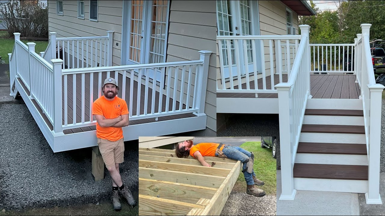 How to Build a Composite Deck - EVERY STEP - YouTube