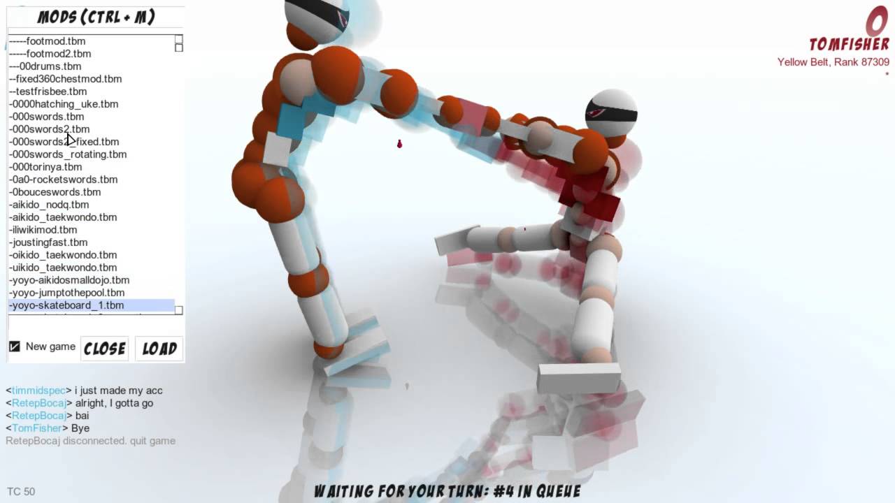 Toribash Training With Uke - YouTube