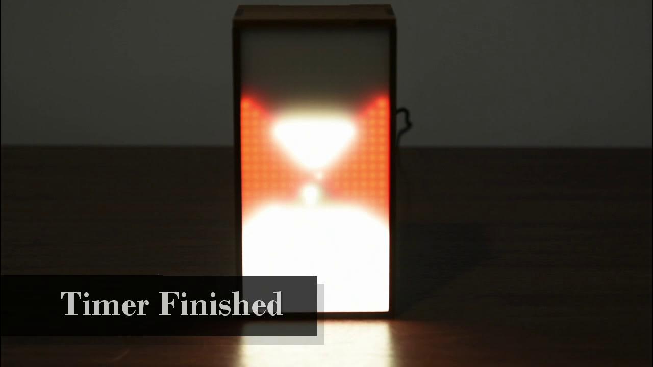 Digital Hourglass using Arduino and Accelerometer - YouTube