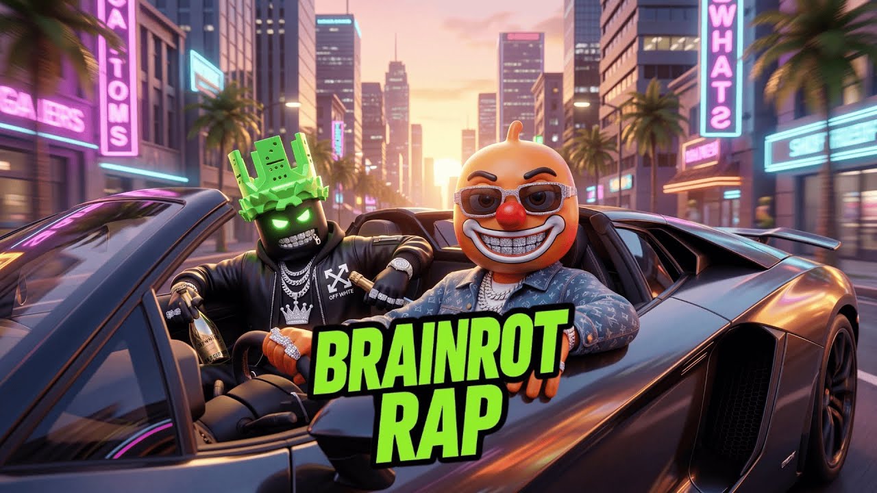 Rap Music Br || RAP #7 The Steel A Brainrot x Fishino Clownino-ONE X ...