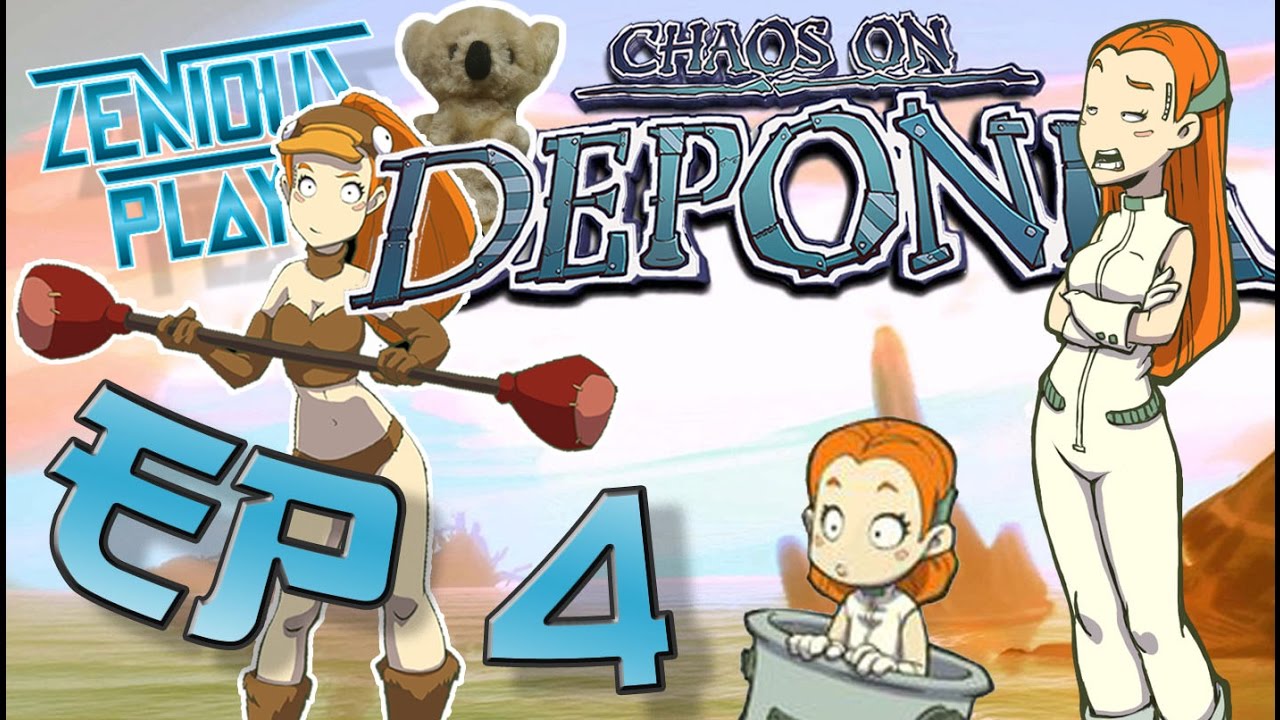 Chaos on Deponia #4 The Three Goals (Full Game Play Through) - YouTube