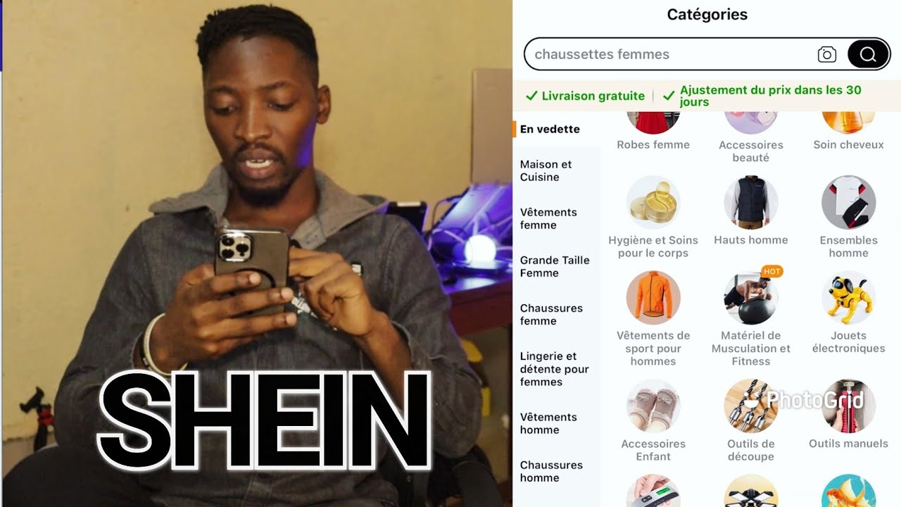 Comment COMMANDER sur SHEIN 📲 et recevoir la LIVRAISON partout au monde ...