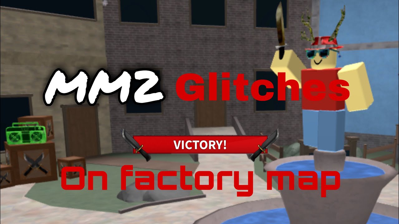 All the mm2 glitches on Factory map - YouTube