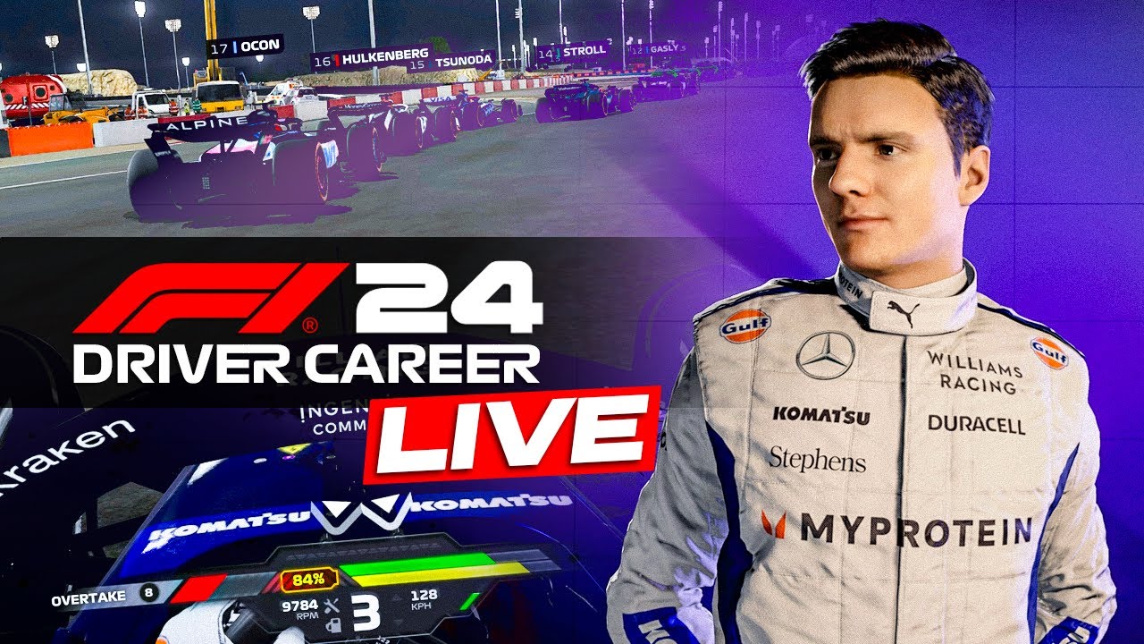 F1 24 BRAND NEW DRIVER CAREER MODE 110% Ai - YouTube