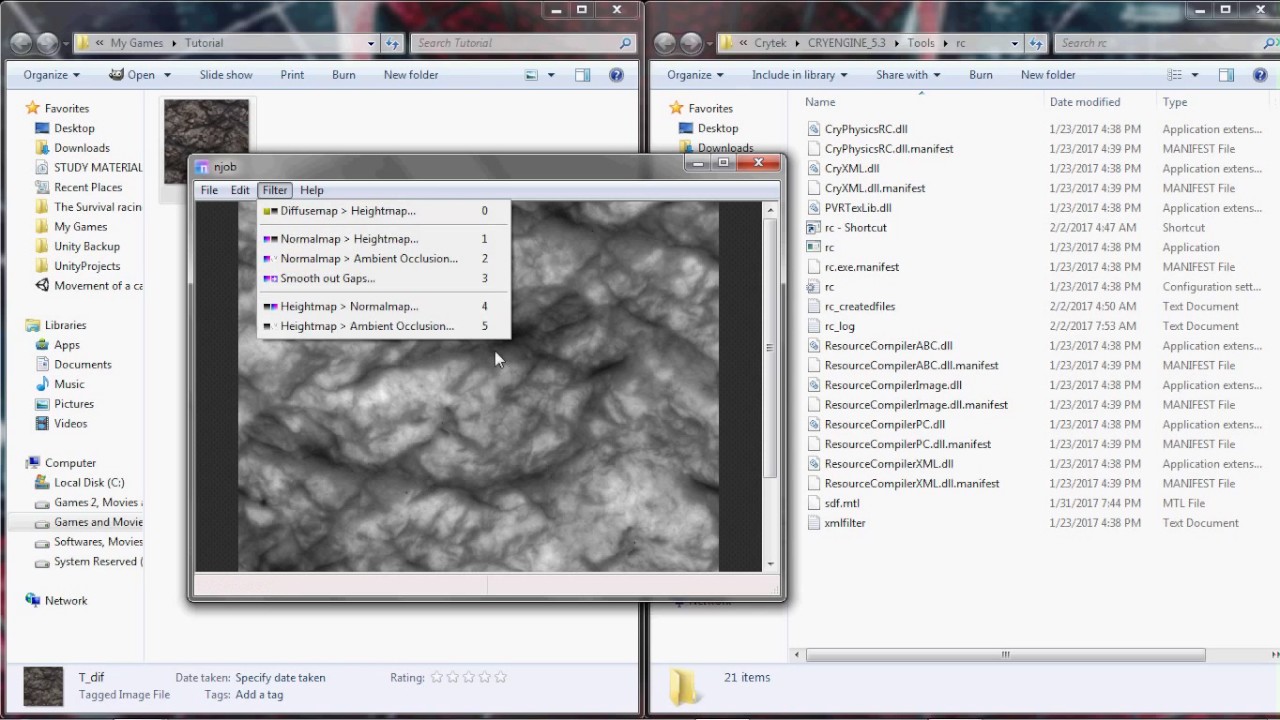 CryEngine Terrain Painting Part 1: Texture Creation - YouTube