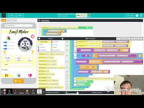 Lists Practice #5 | Lists, Loops, and Traversals ('23-'24) - Code.org - YouTube