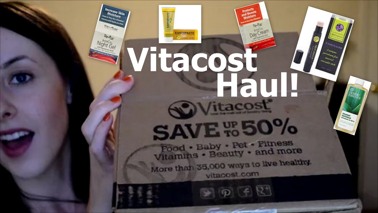 Vitacost Natural Products Haul & Coupon Code - YouTube