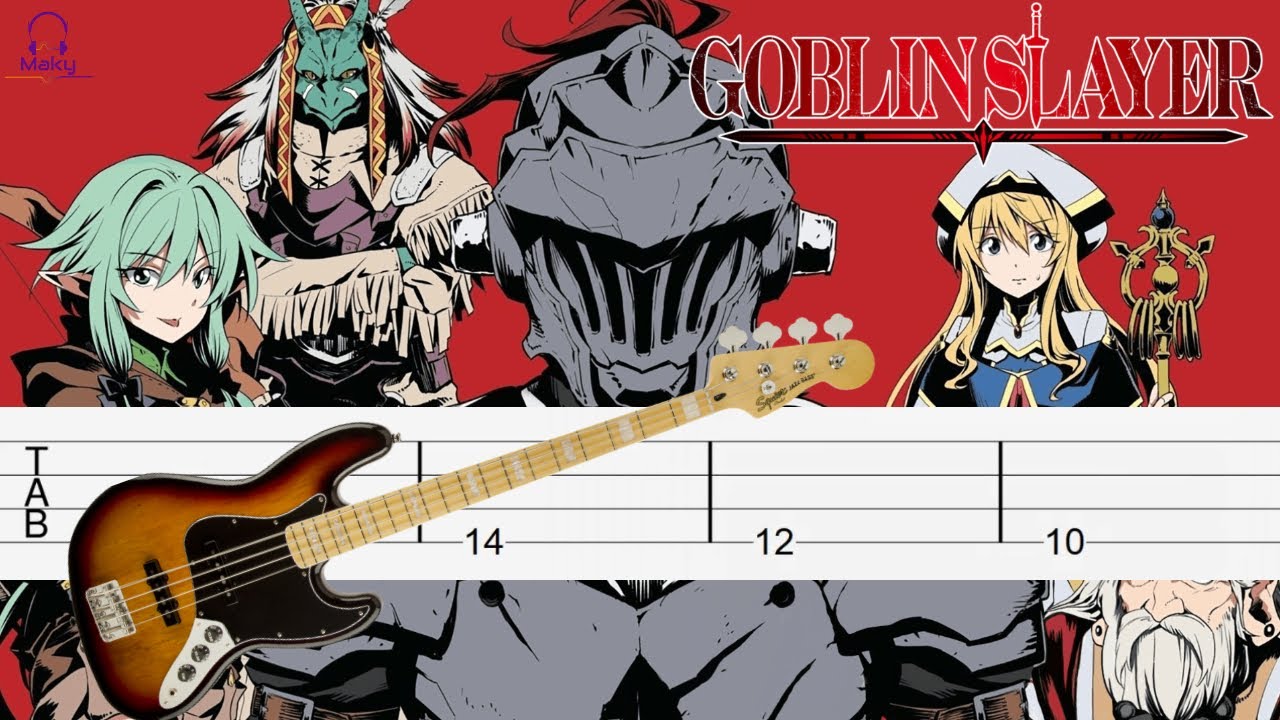 GOBLIN SLAYER Op - Rightfully [Bass Tabs Tutorial] - YouTube