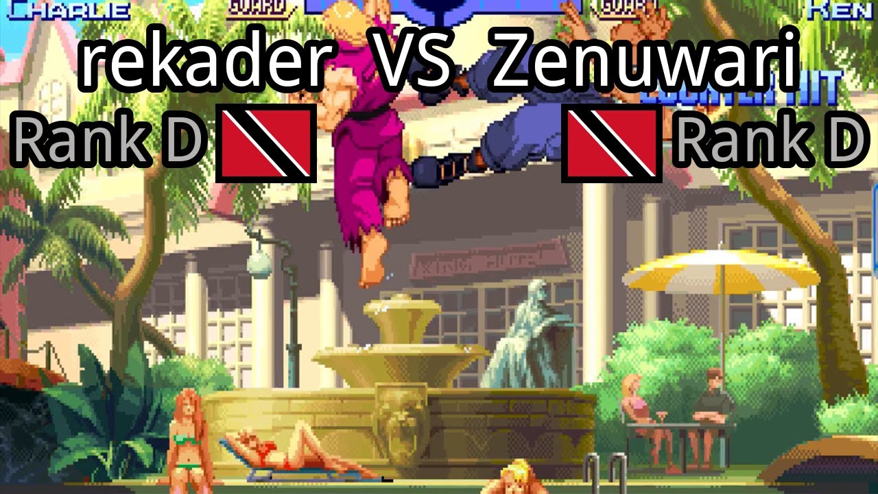 Street Fighter Alpha 3: rekader (TT, Rank D) vs Zenuwari (TT, Rank D ...