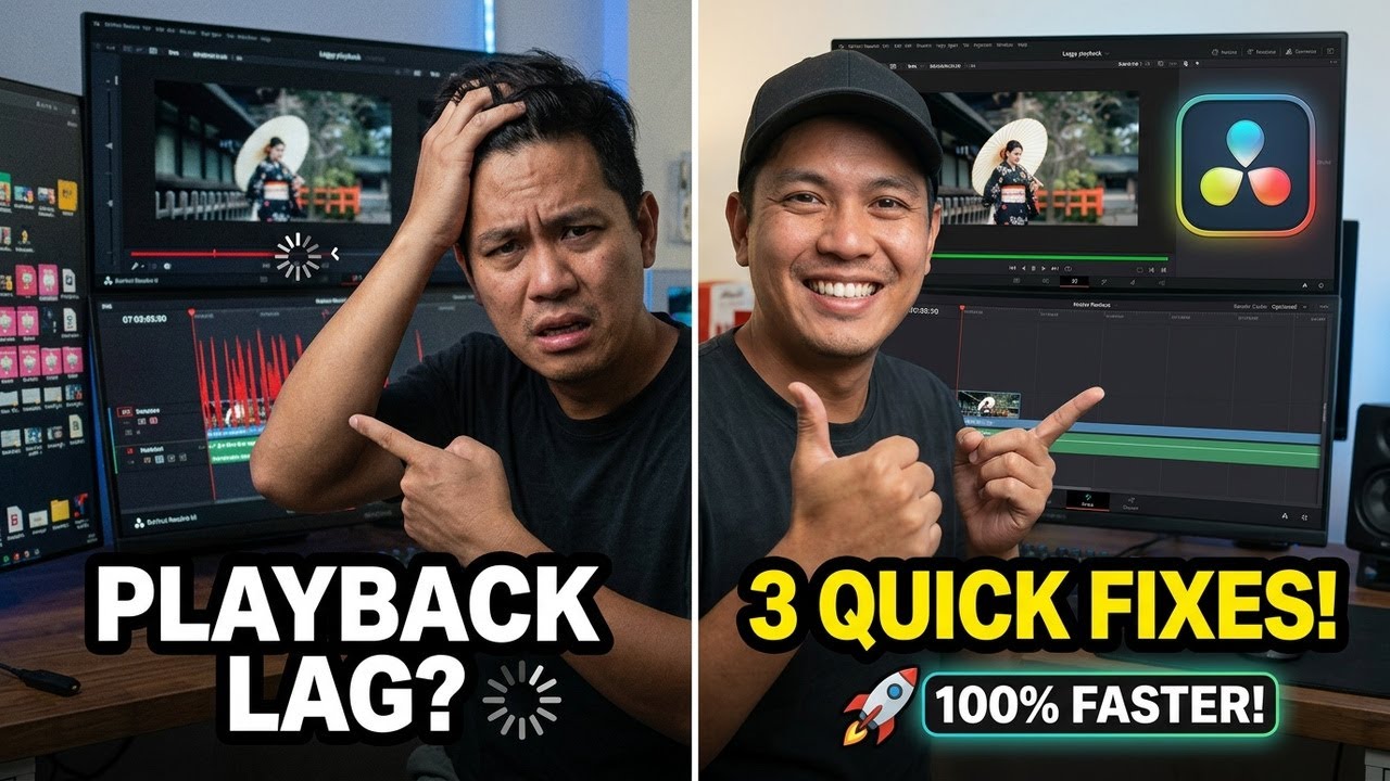 3 Ways to FIX Davinci Resolve Laggy Playback on Slow PC & Laptop - YouTube